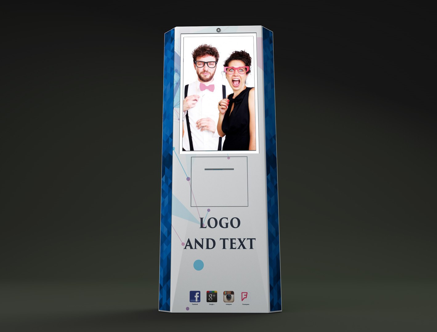 Photo Booth 3d Model