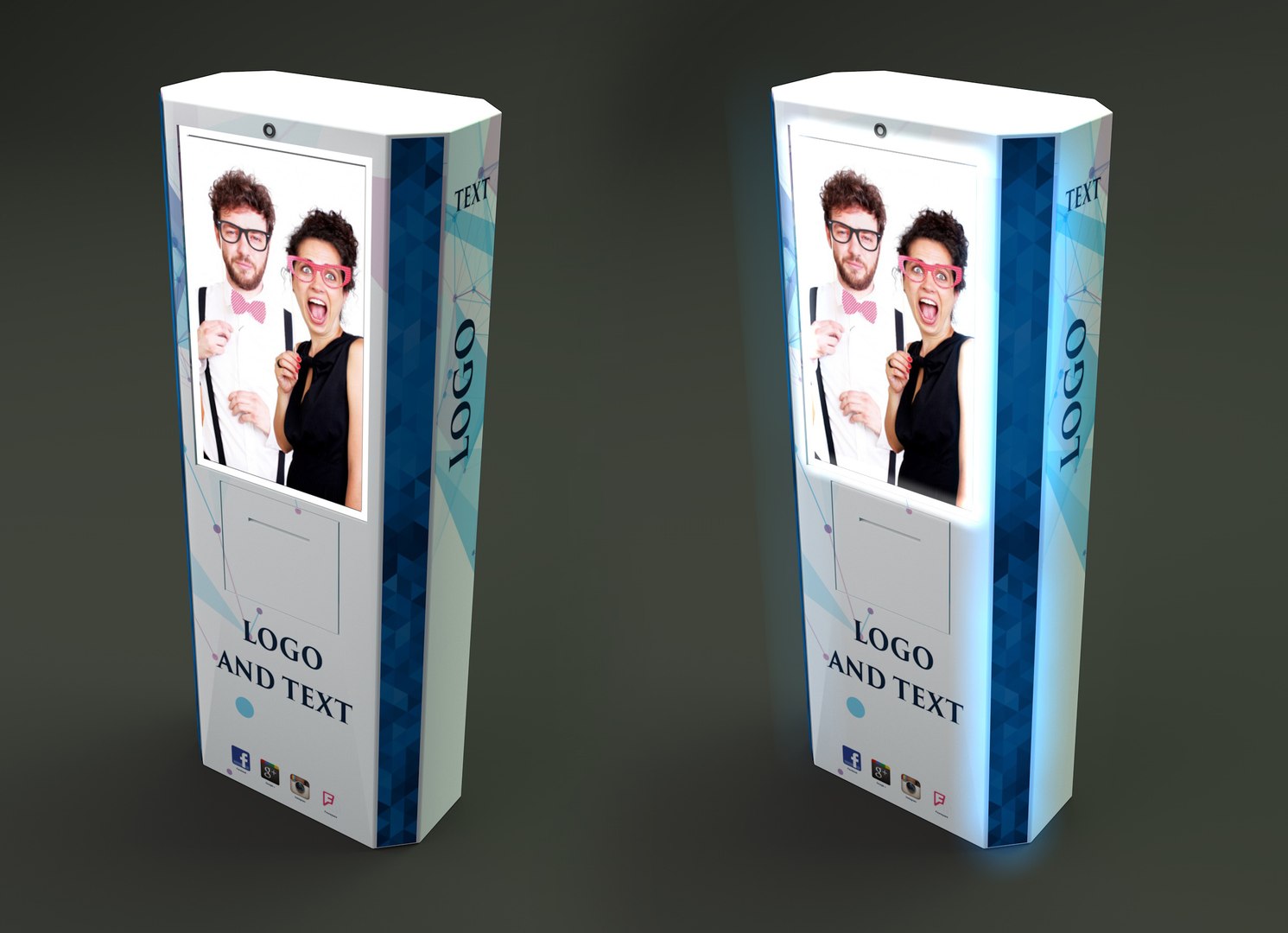 Photo Booth 3d Model