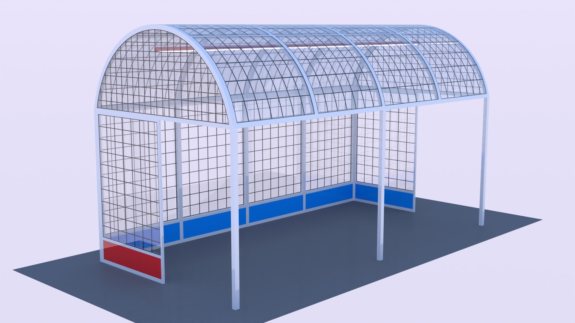 Bus Stop Enclosures Collection II 3D Model - TurboSquid 2153962