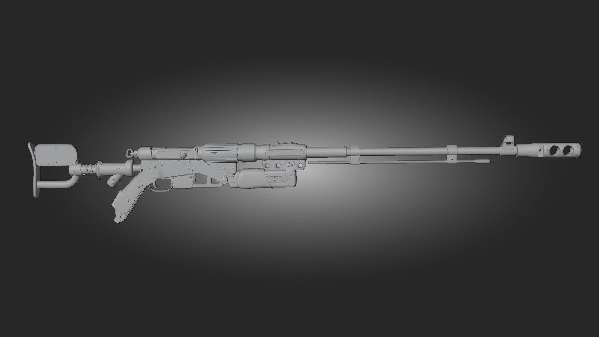 3D Model Star Wars Sniper High Quality Low Poly - TurboSquid 2283402