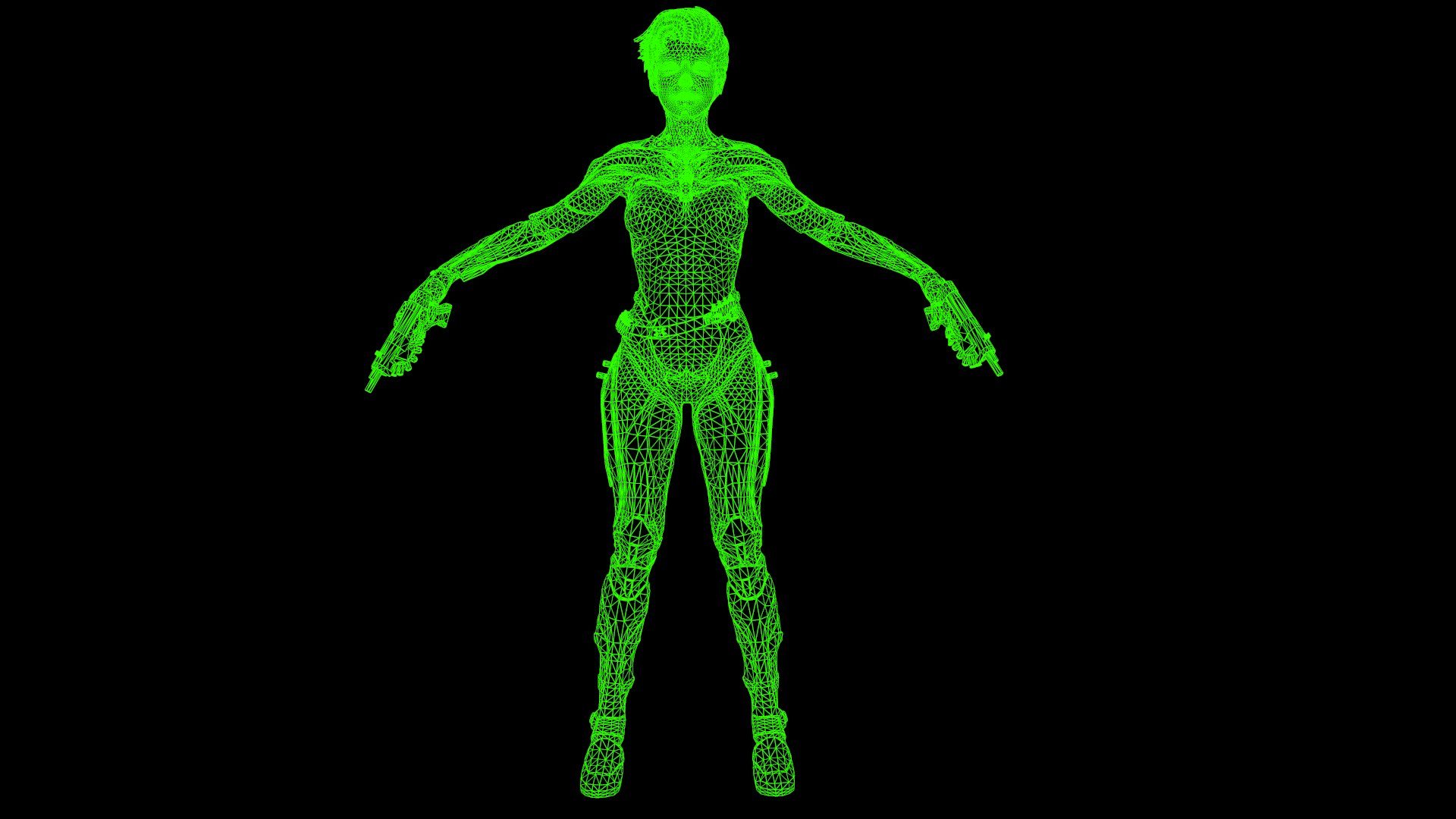 Girl Ghost 3D Model - TurboSquid 1312673