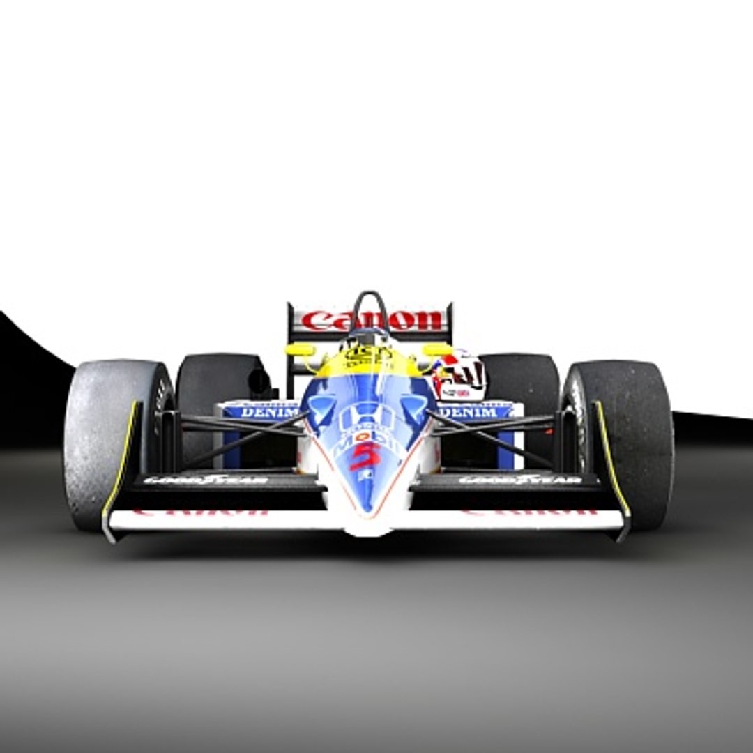 3d Model William Fw11 F1 Car