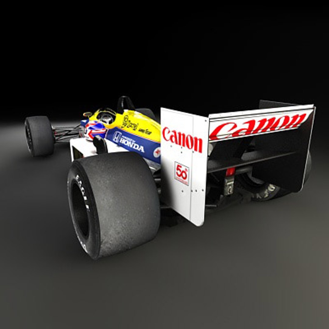 3d Model William Fw11 F1 Car