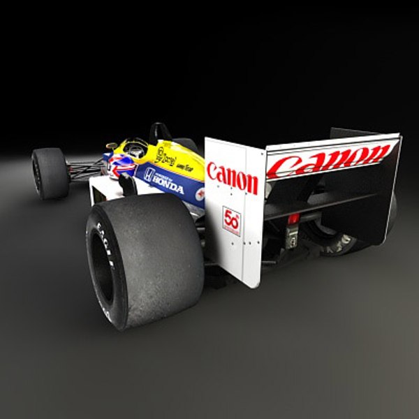 3d model william fw11 f1 car