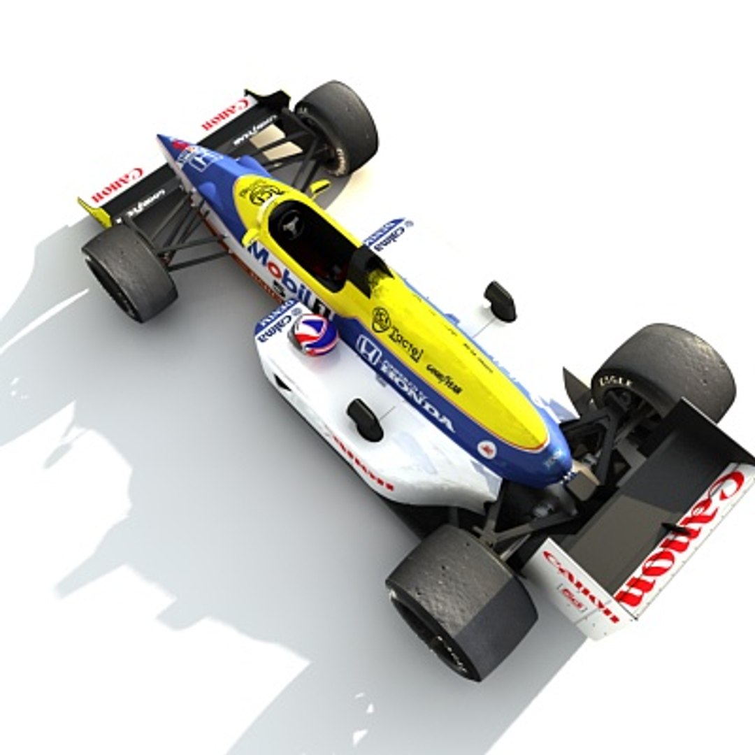 3d Model William Fw11 F1 Car