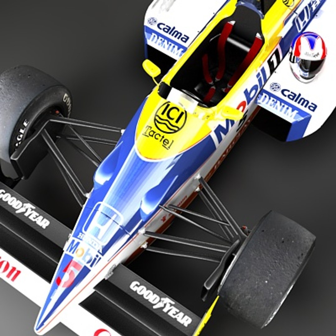3d Model William Fw11 F1 Car
