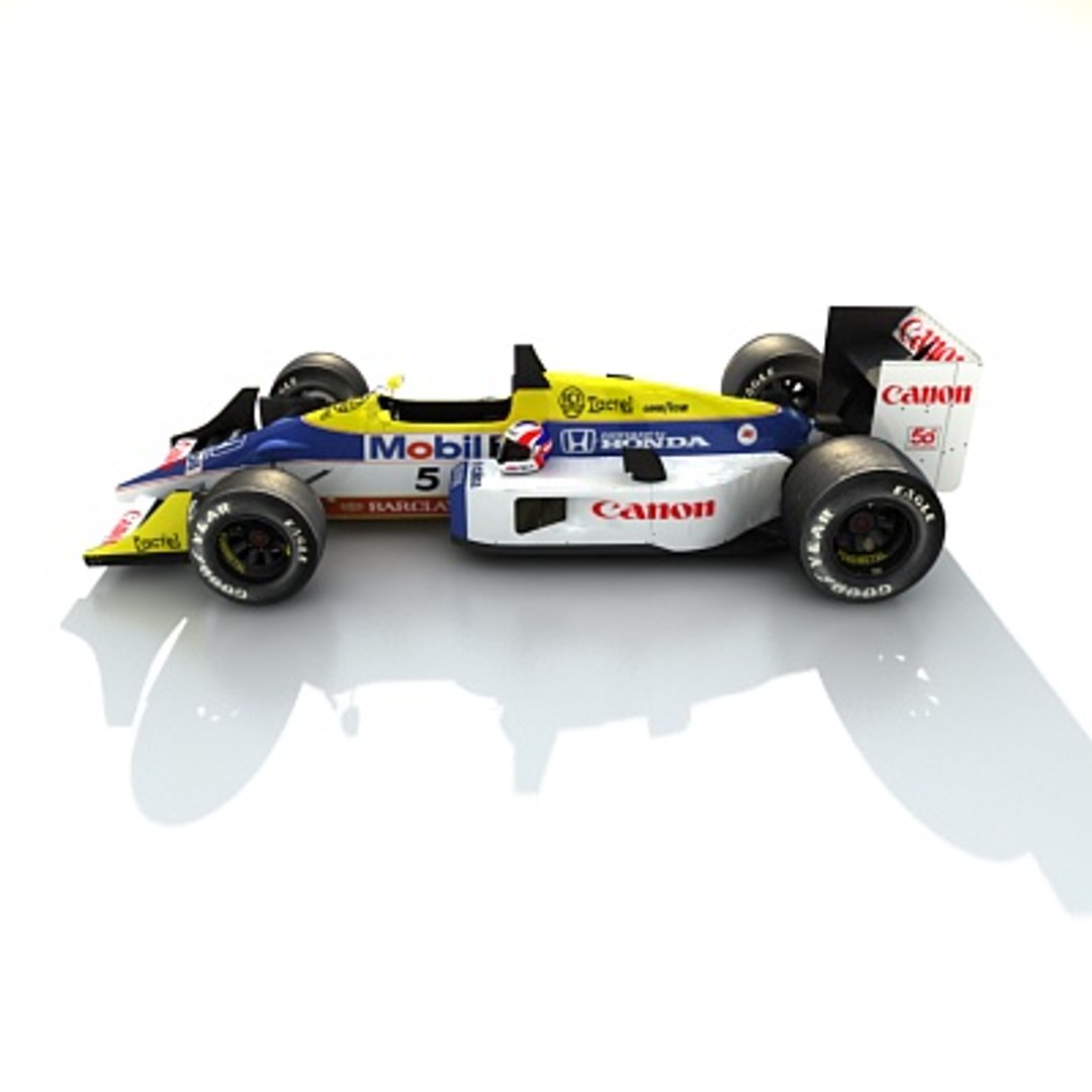 3d Model William Fw11 F1 Car