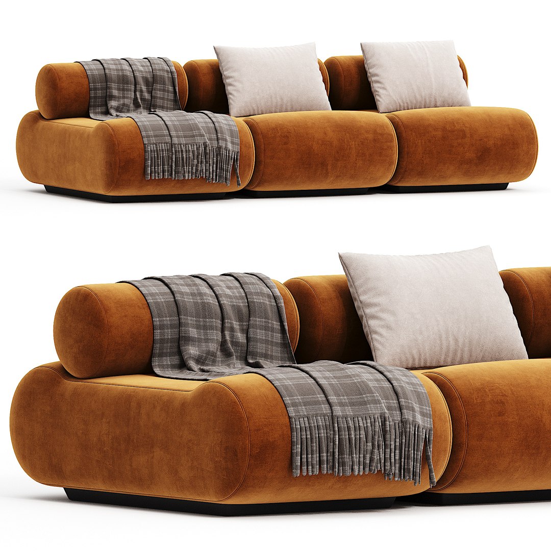 3D Sofa 165 Model - TurboSquid 2204652