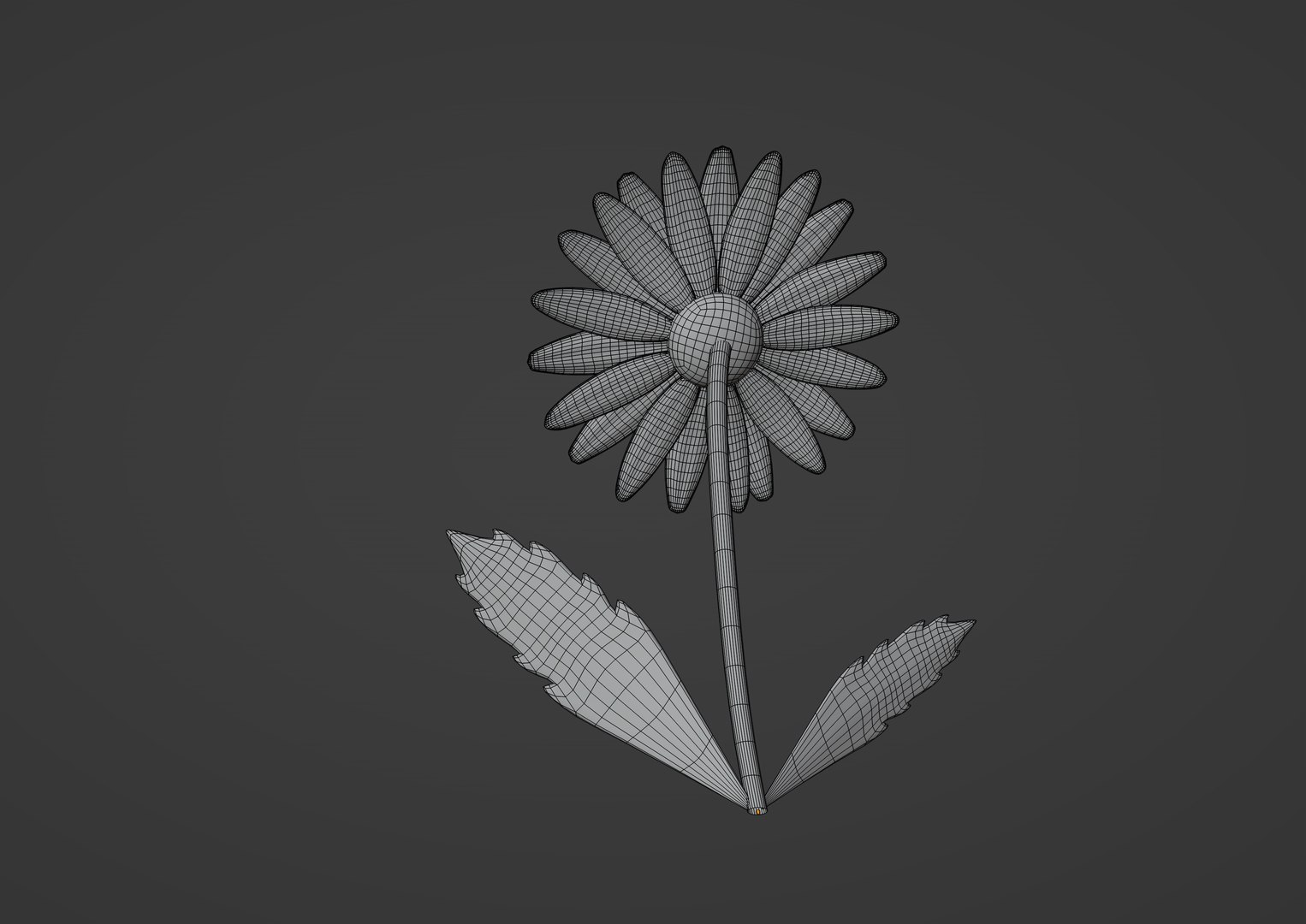 3D Daisy Flower - TurboSquid 2057982