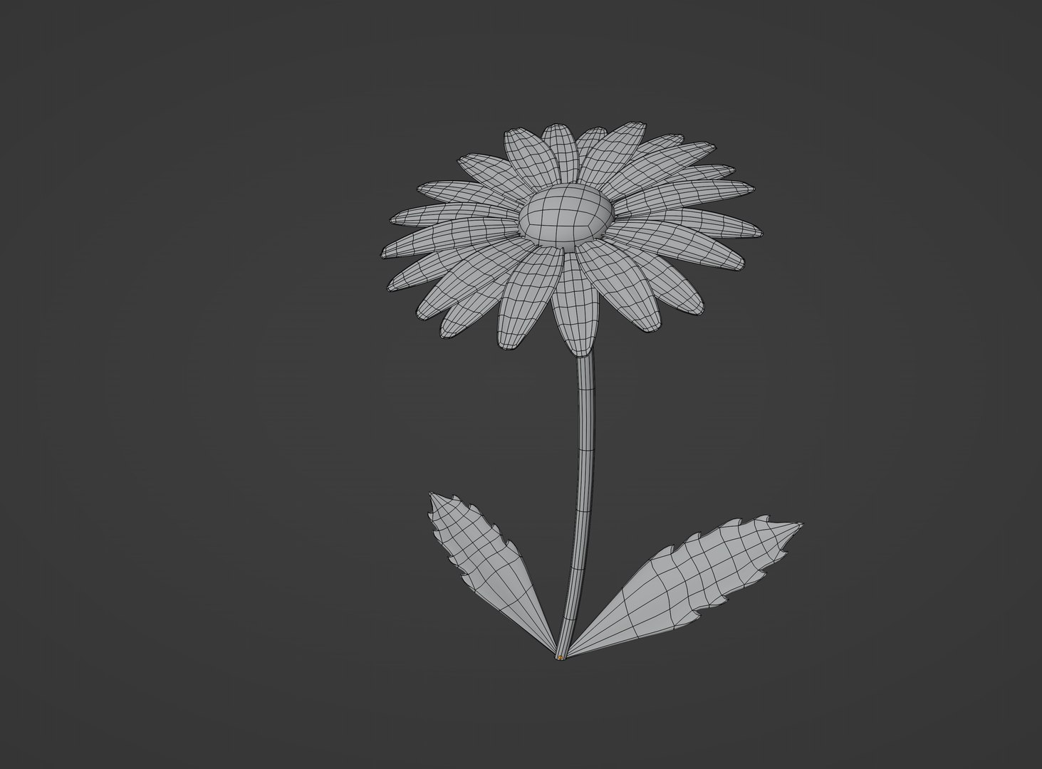 3D Daisy Flower - TurboSquid 2057982