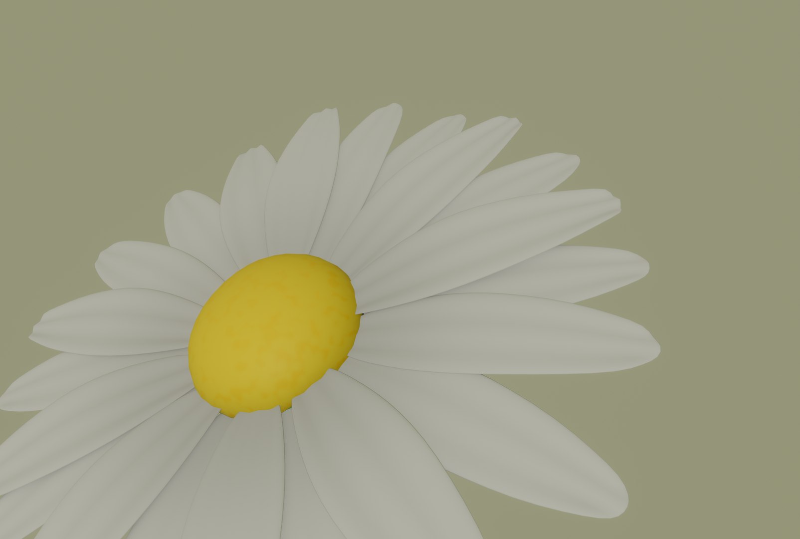 3D Daisy Flower - TurboSquid 2057982