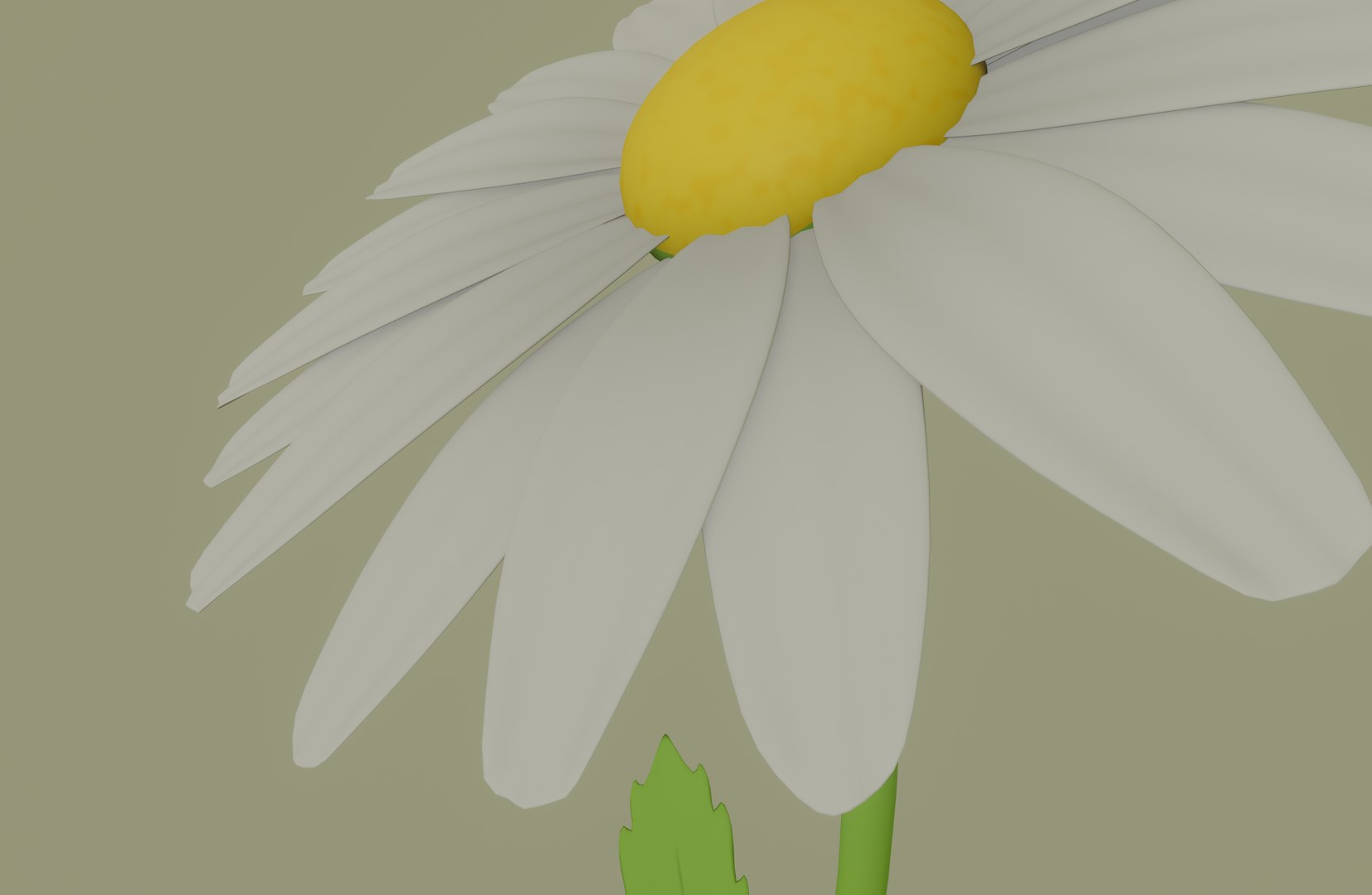 3D Daisy Flower - TurboSquid 2057982