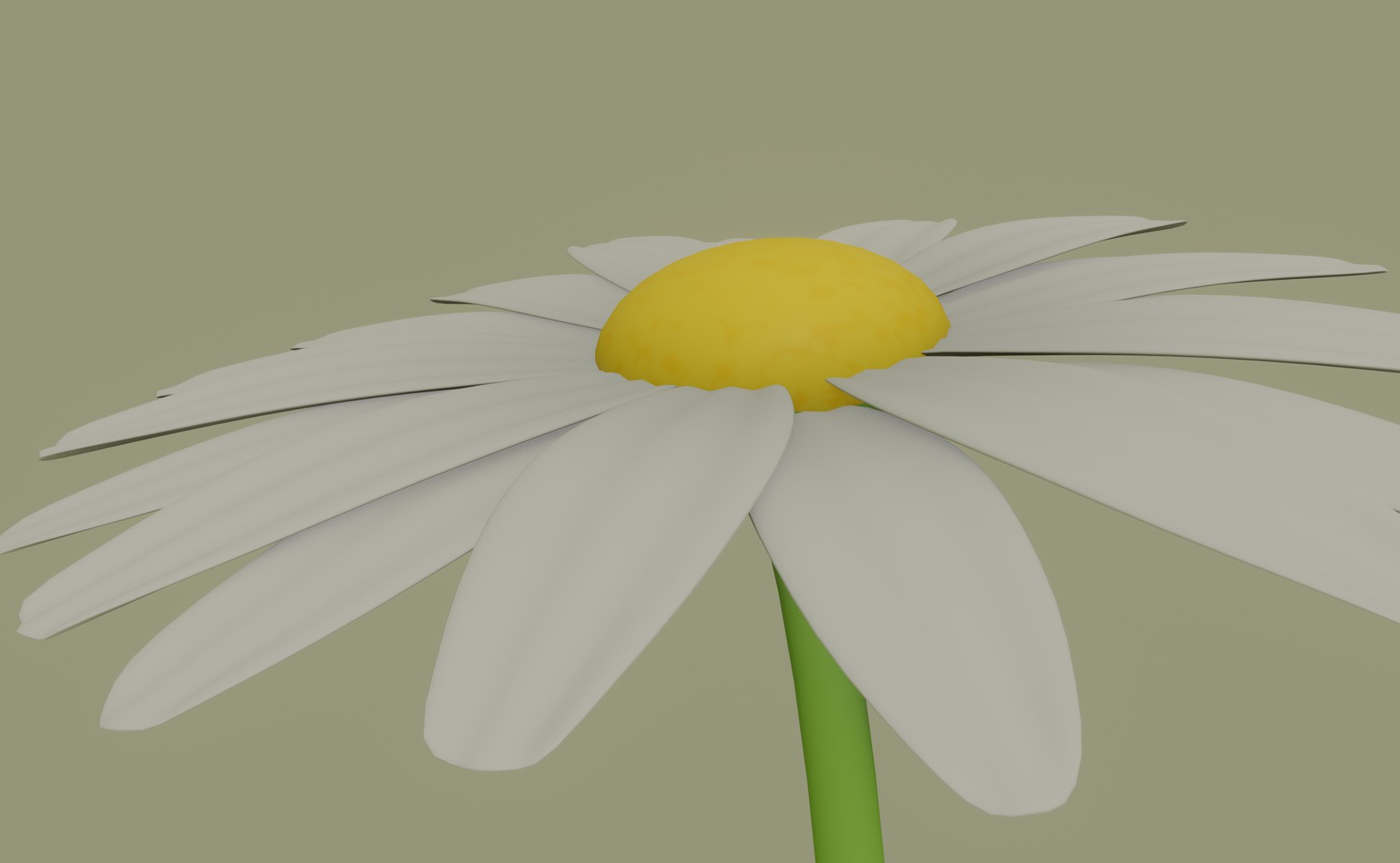 3D Daisy Flower - TurboSquid 2057982