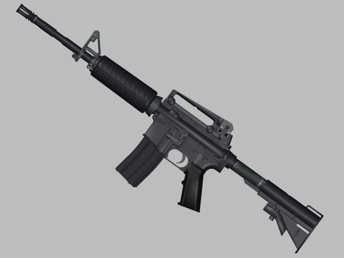 Free Colt M4a1 Carbine 3d Model