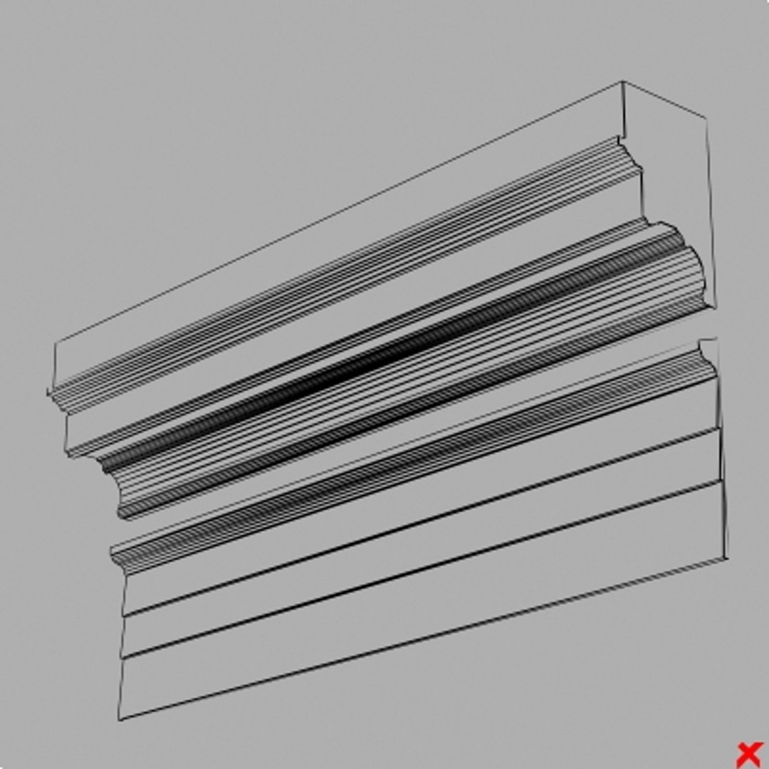 Cornice 3d Model