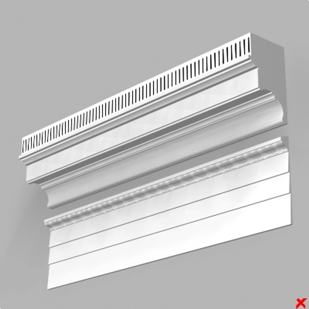 Cornice 3d Model