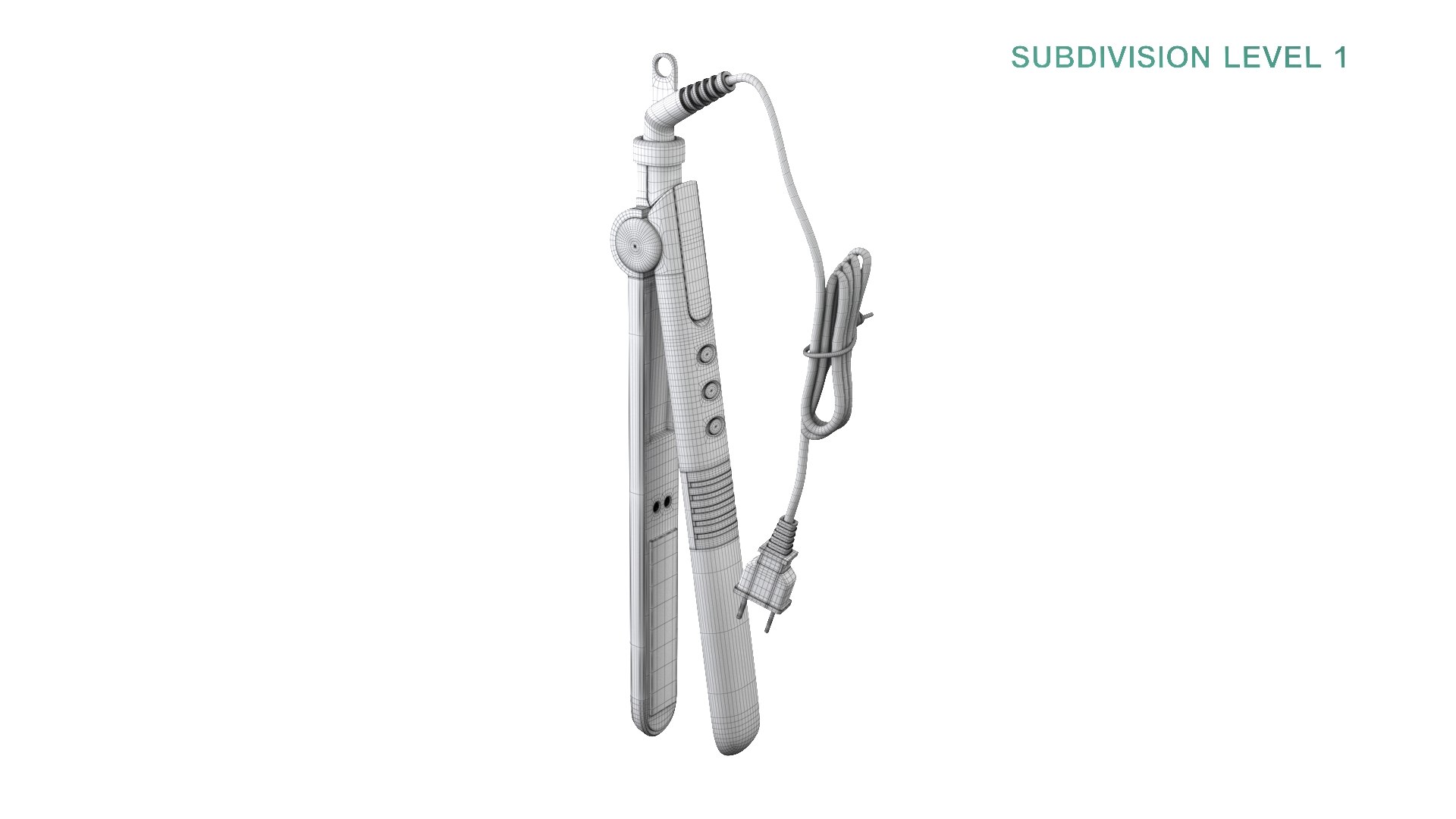 Hair Straightener 3D - TurboSquid 1767067