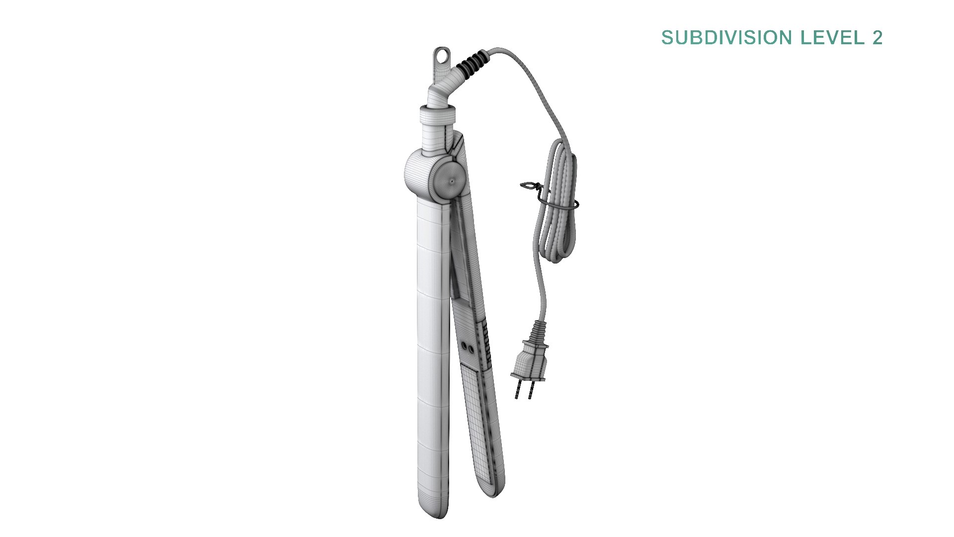 Hair Straightener 3D - TurboSquid 1767067