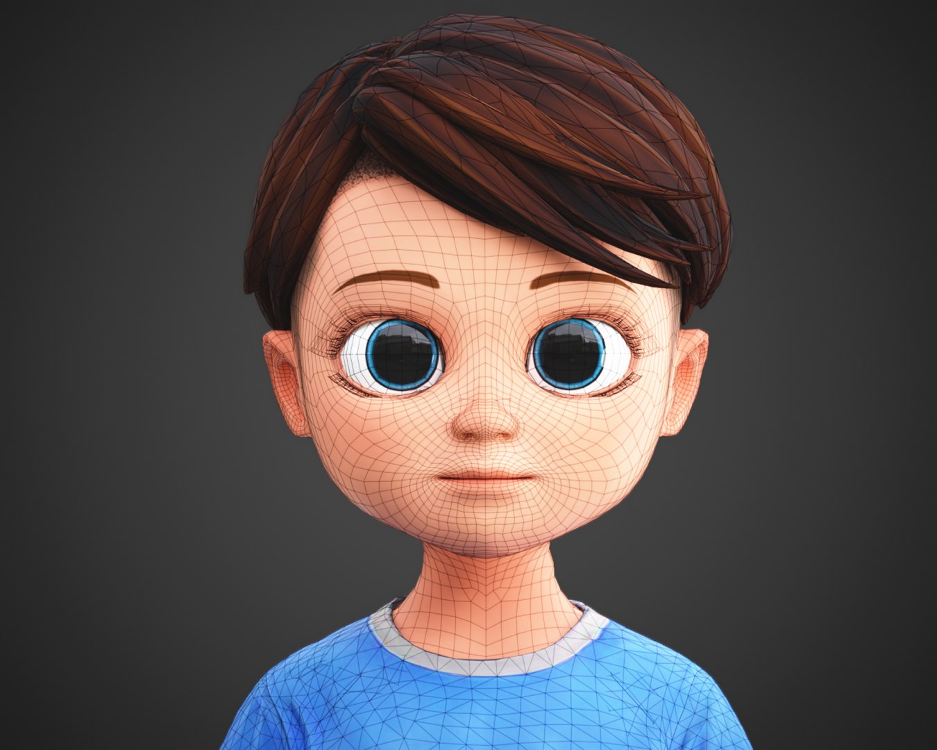 3D Stylized Cartoon Boy Character Rigged - TurboSquid 2078550