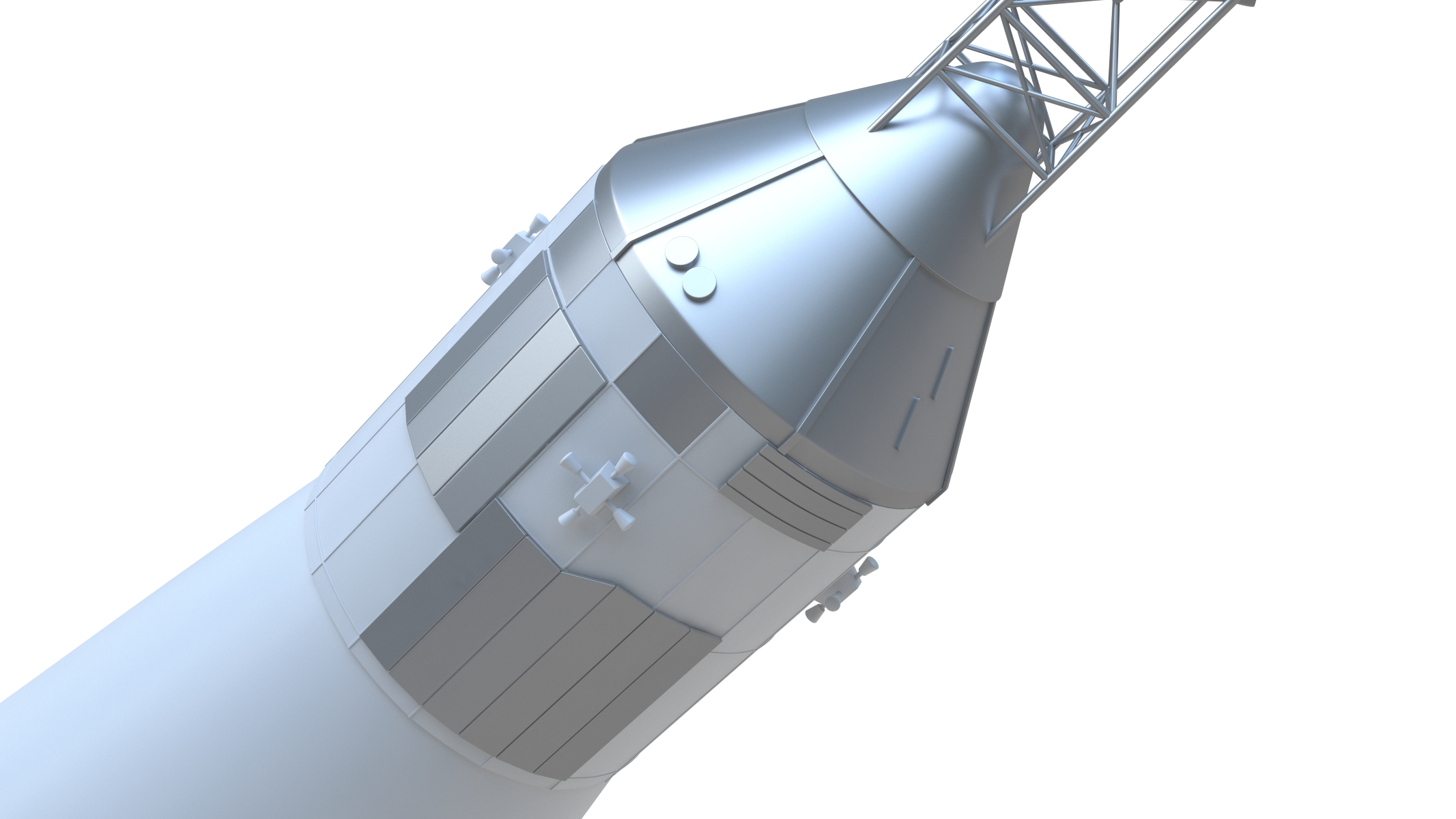 7 nasa space rocket 3D model - TurboSquid 1575813