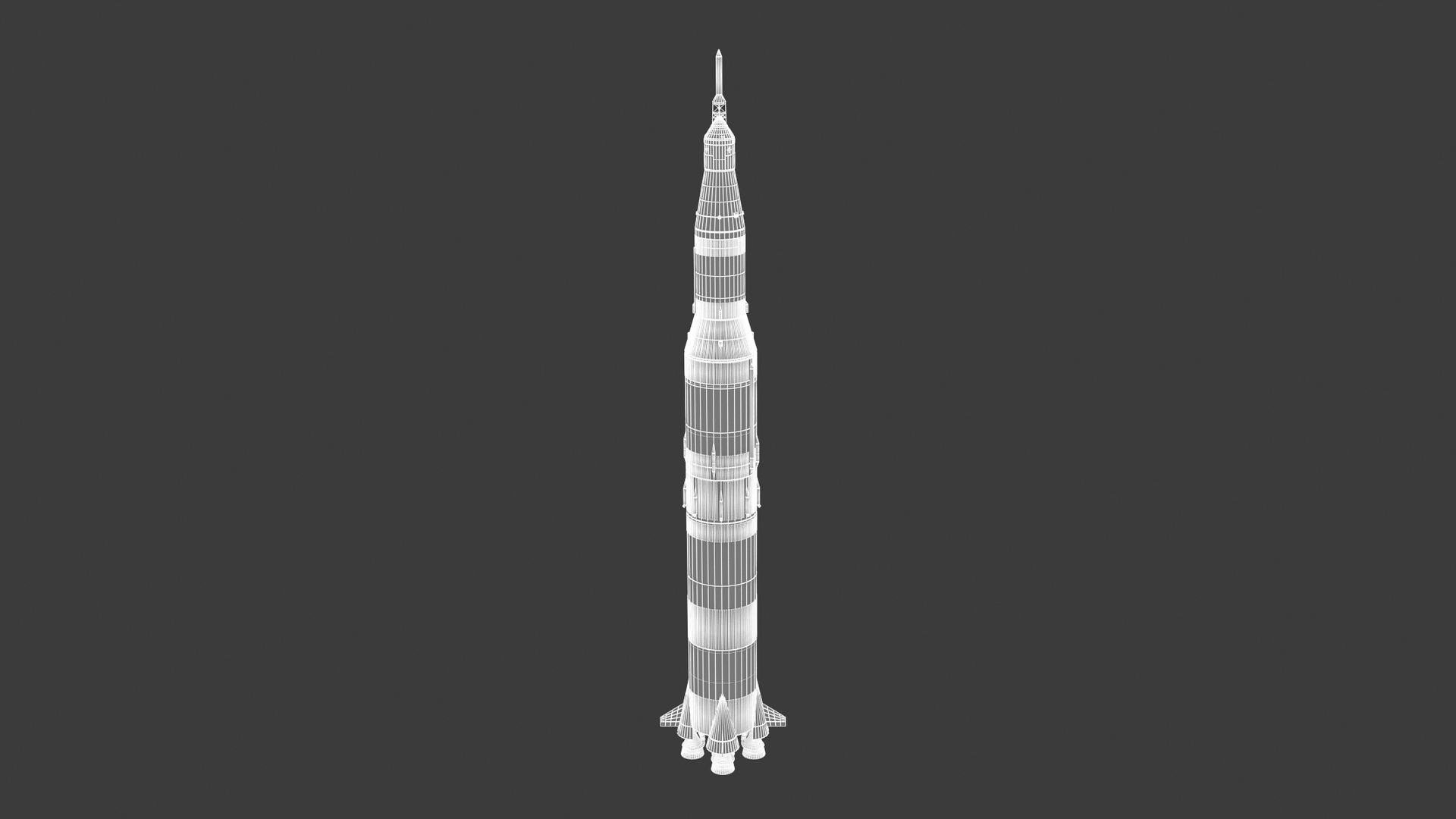 7 nasa space rocket 3D model - TurboSquid 1575813