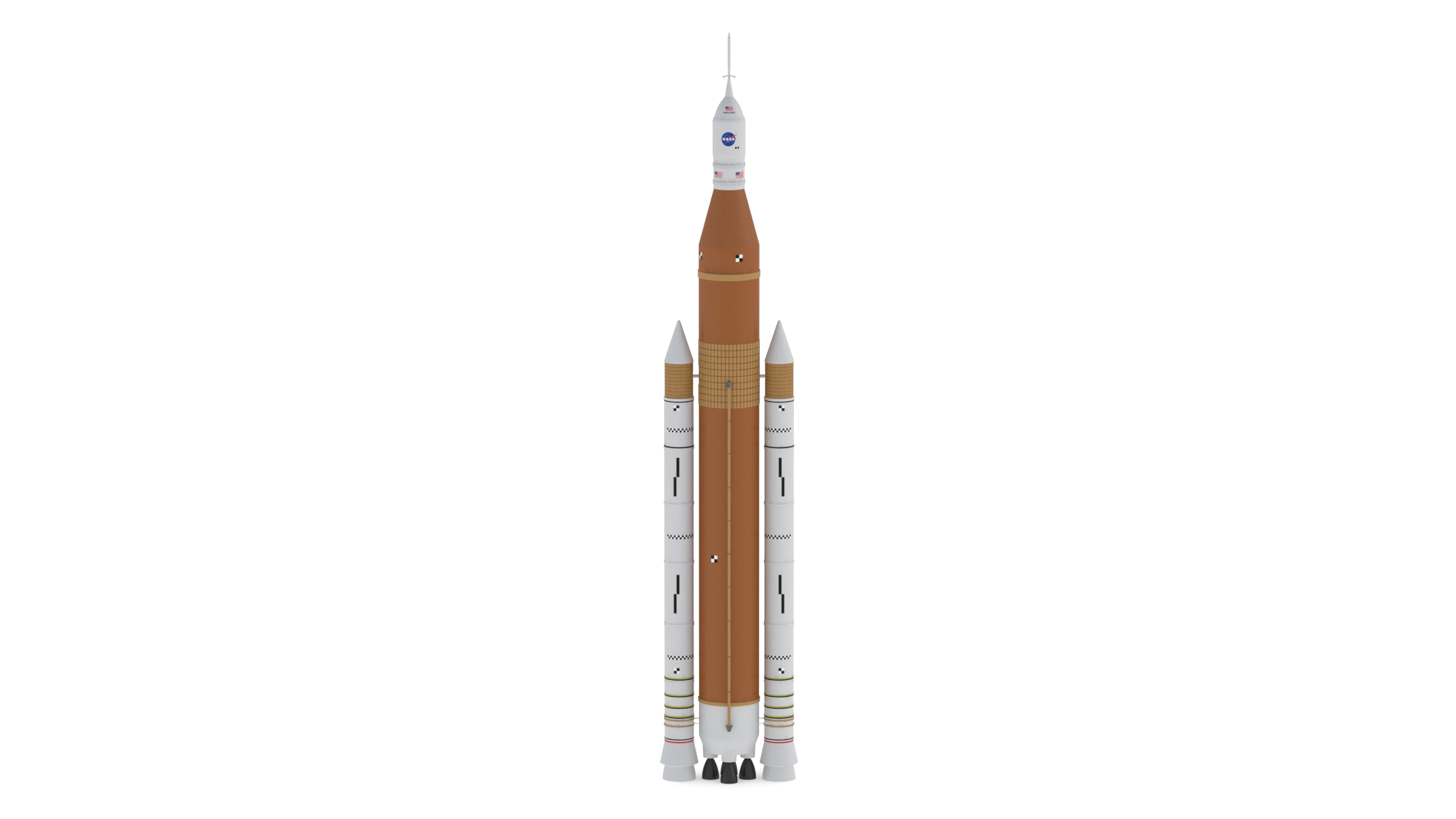 7 nasa space rocket 3D model - TurboSquid 1575813