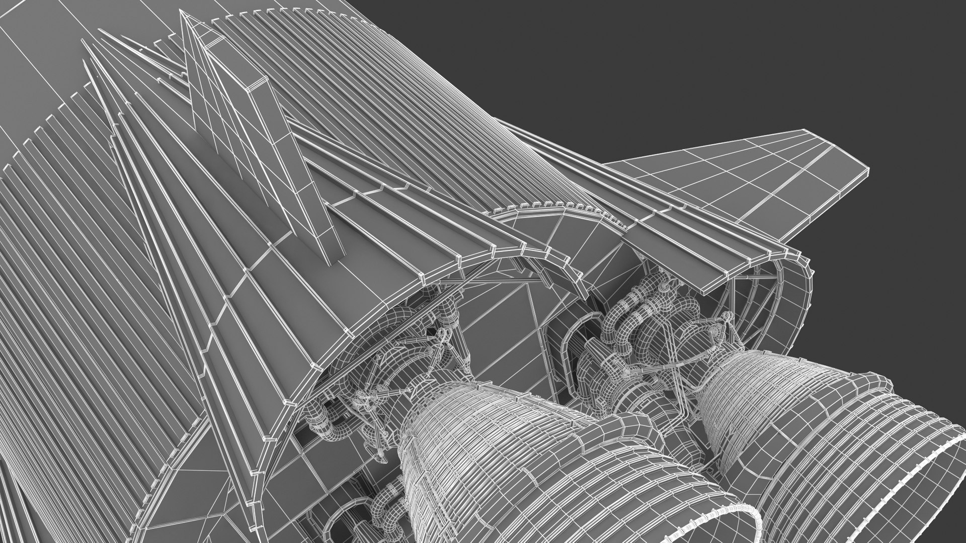 7 nasa space rocket 3D model - TurboSquid 1575813