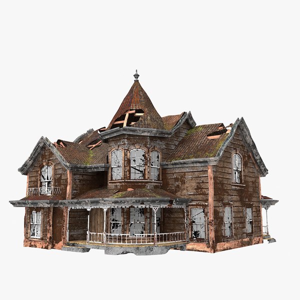 modelo 3d Casa abandonada - TurboSquid 1355862