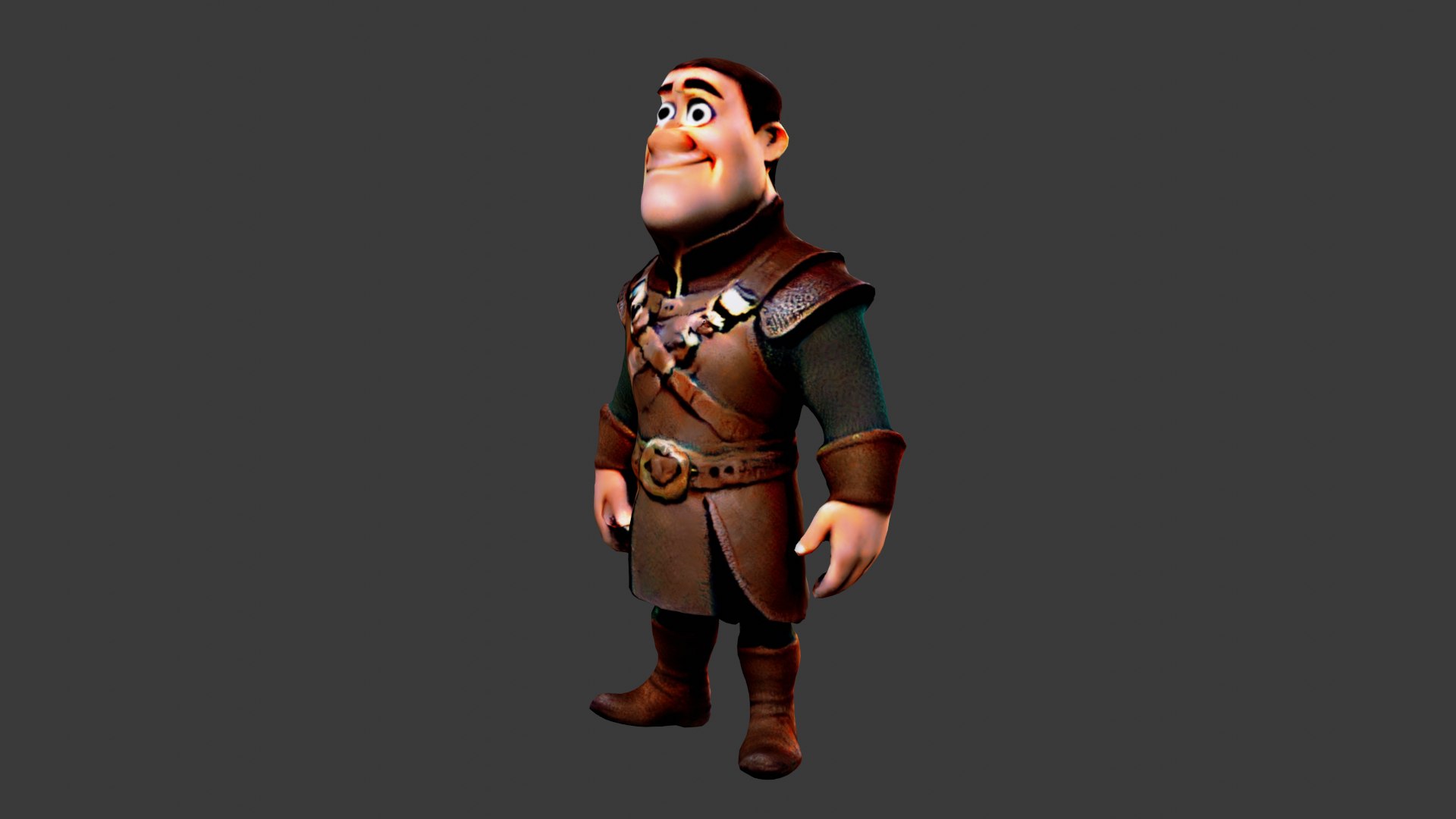 3D Model Ugly Man - TurboSquid 2127522