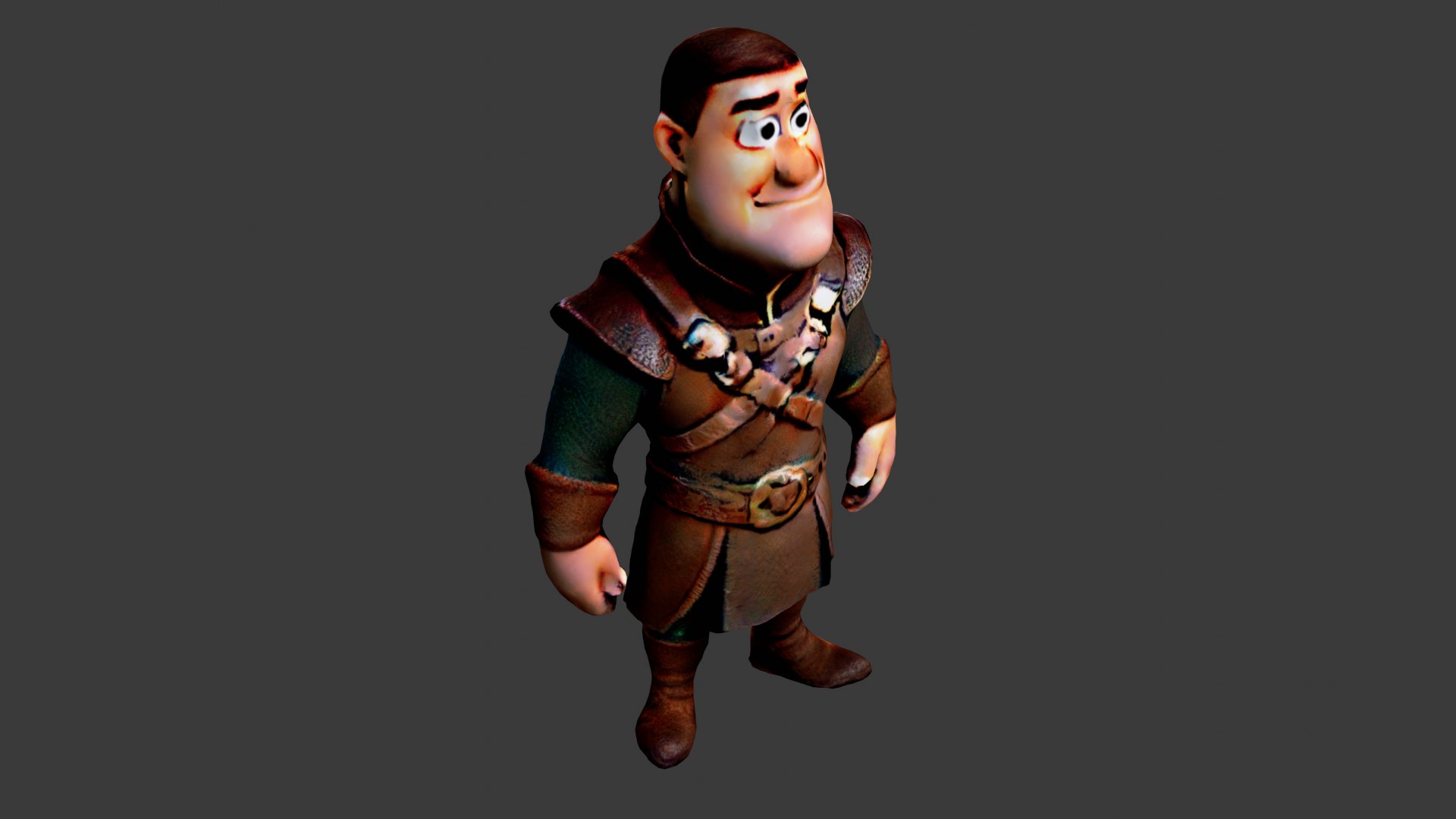 3D Model Ugly Man - TurboSquid 2127522