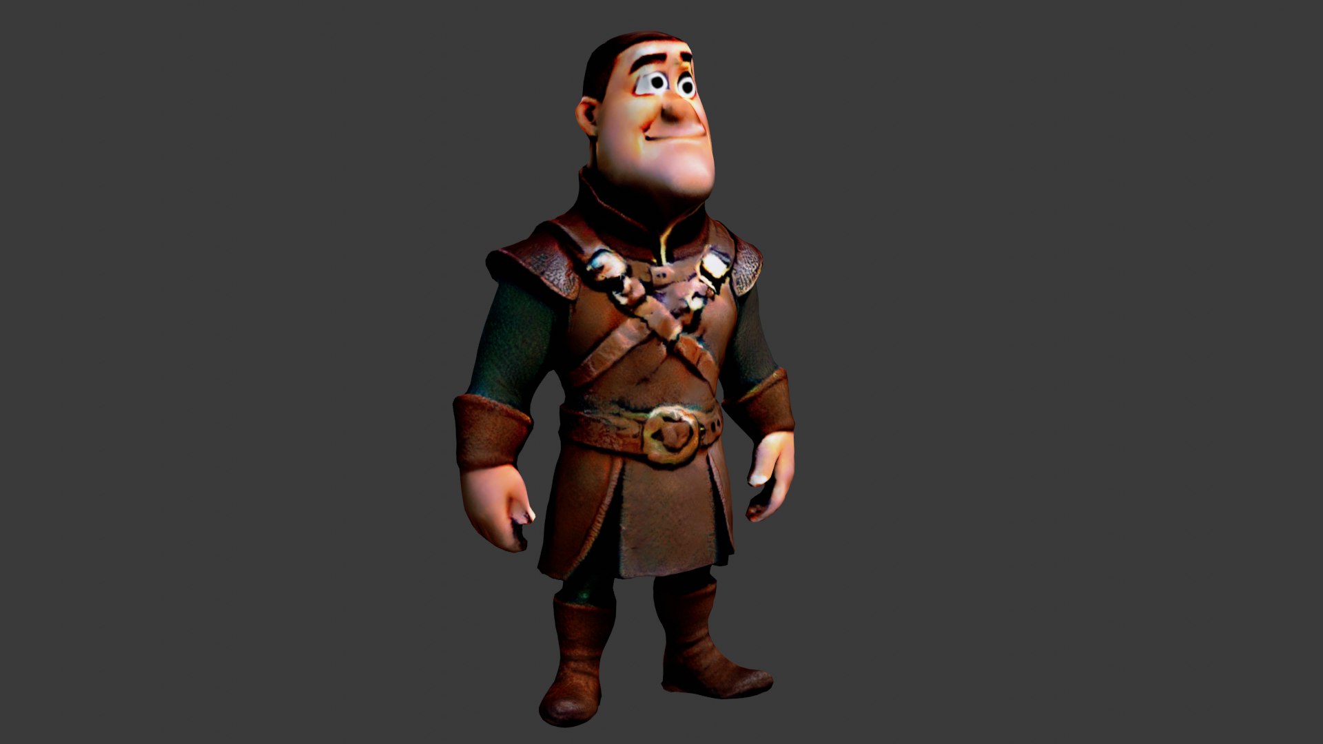 3D Model Ugly Man - TurboSquid 2127522