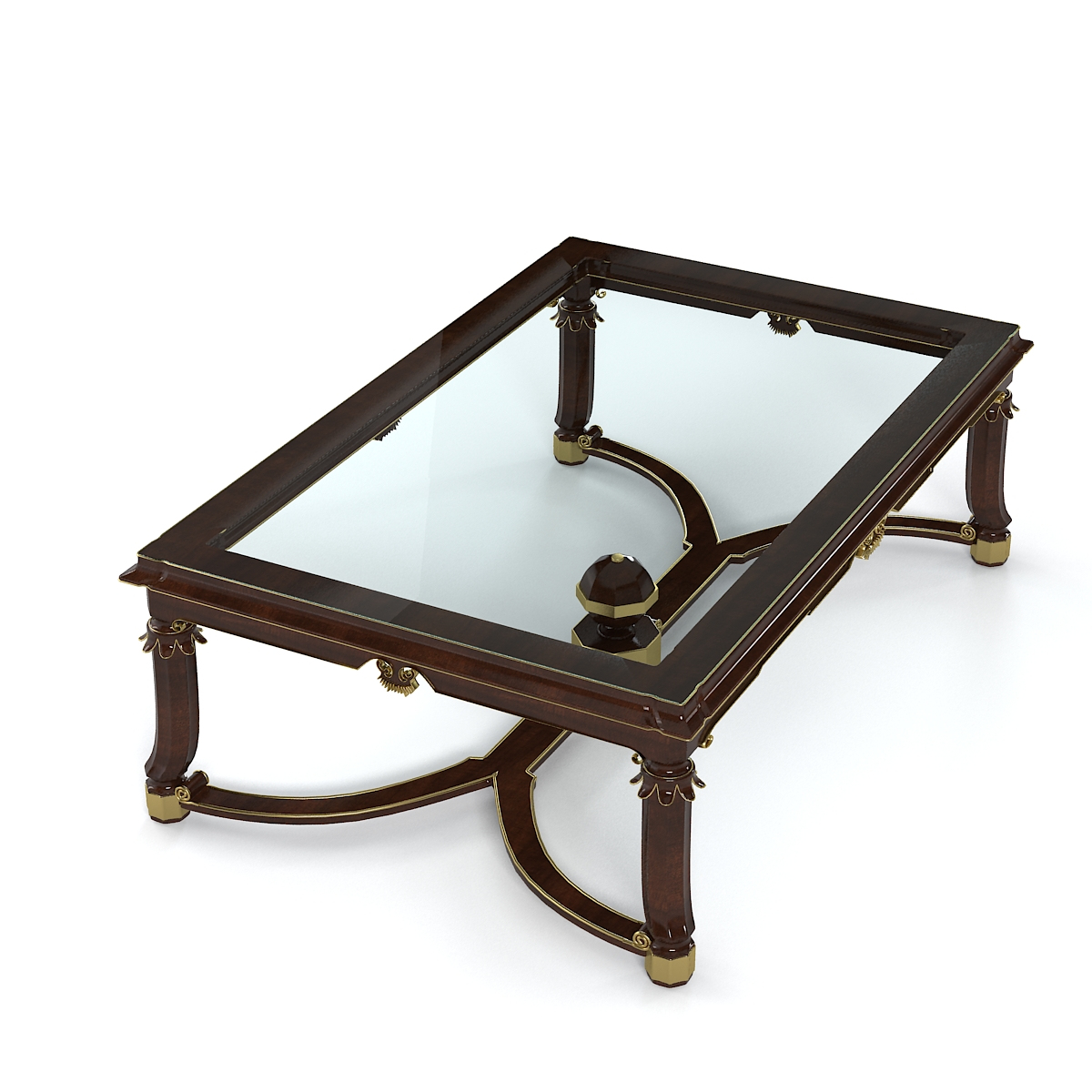 3ds max classical coffee table