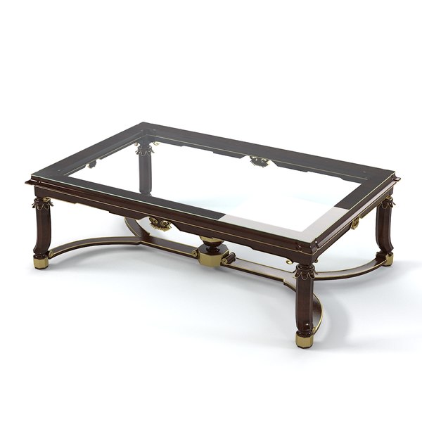 3ds max classical coffee table