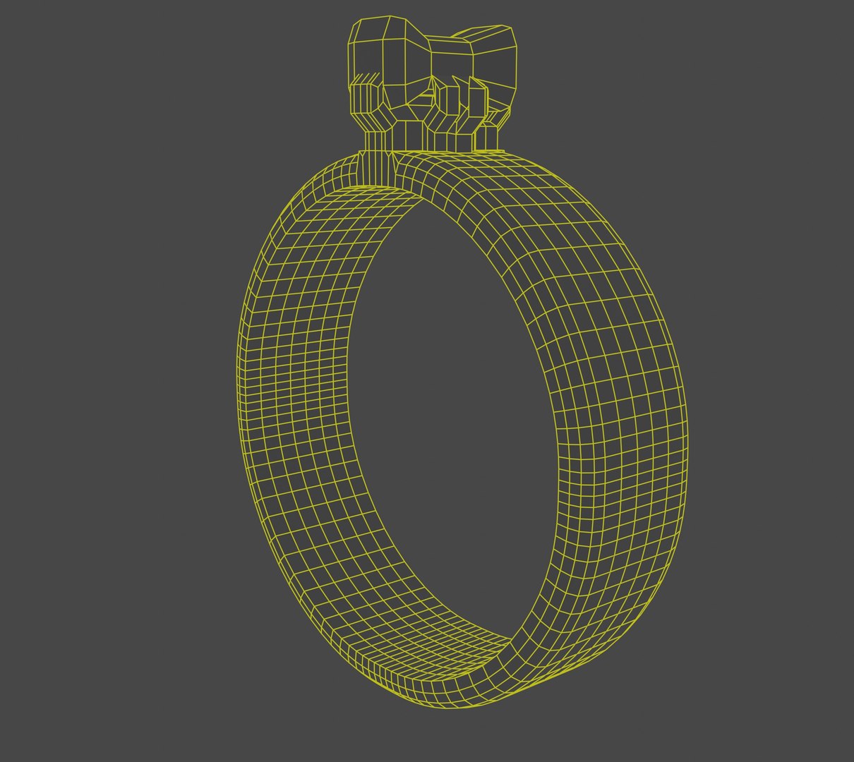 Gold Ring Candy model - TurboSquid 1949969