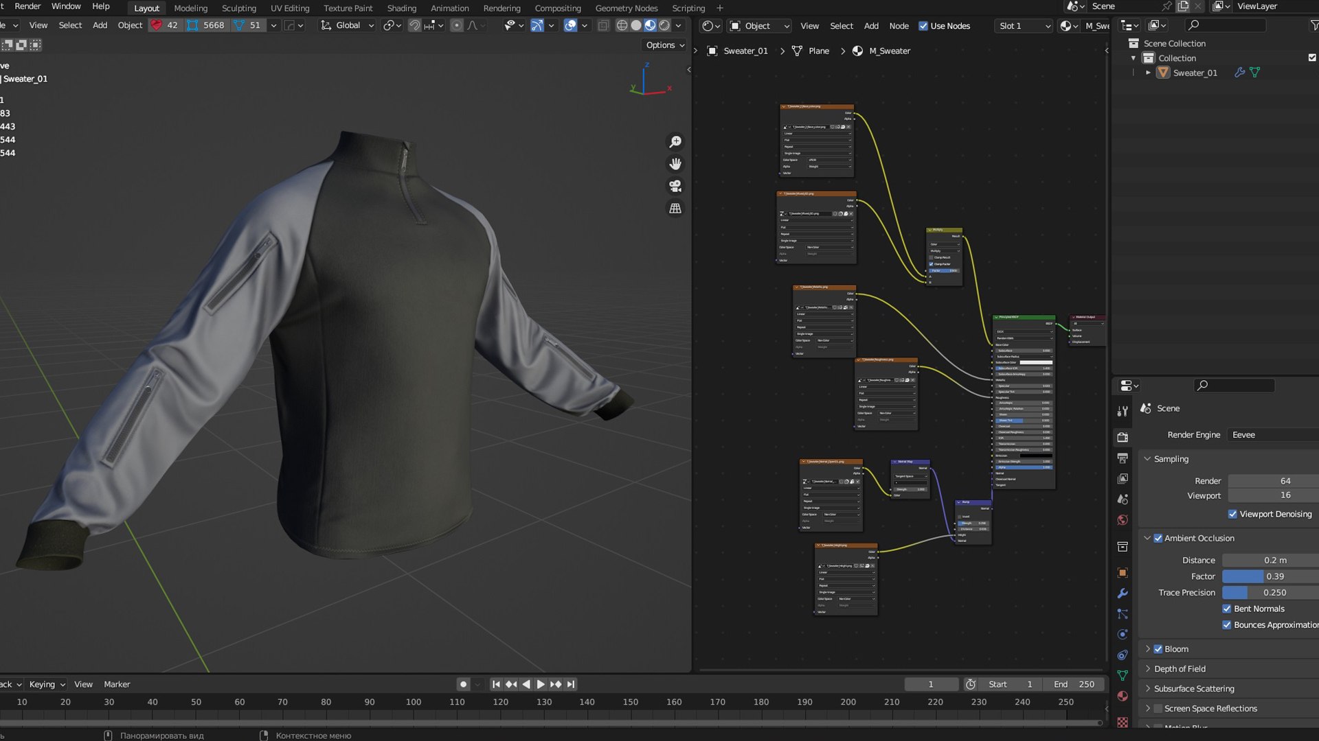 Sweater 01 3D - TurboSquid 2135817