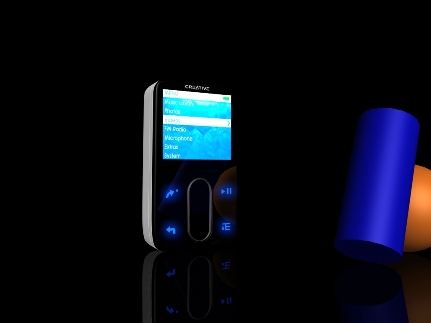 Creative Zen Vision M 3d 3ds