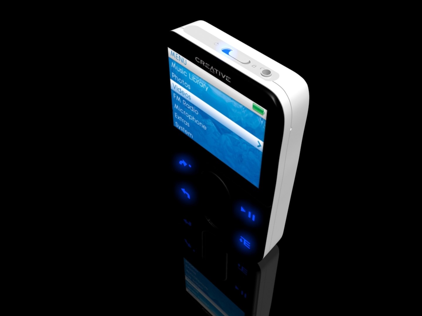 Creative Zen Vision M 3d 3ds