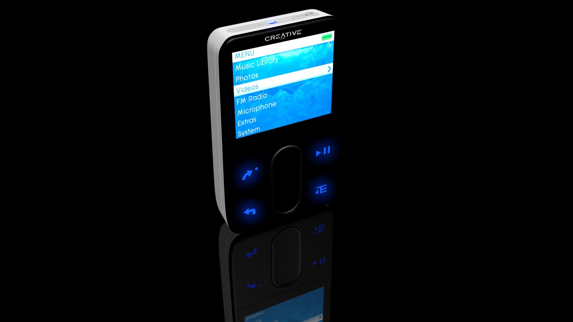 Creative Zen Vision M 3d 3ds