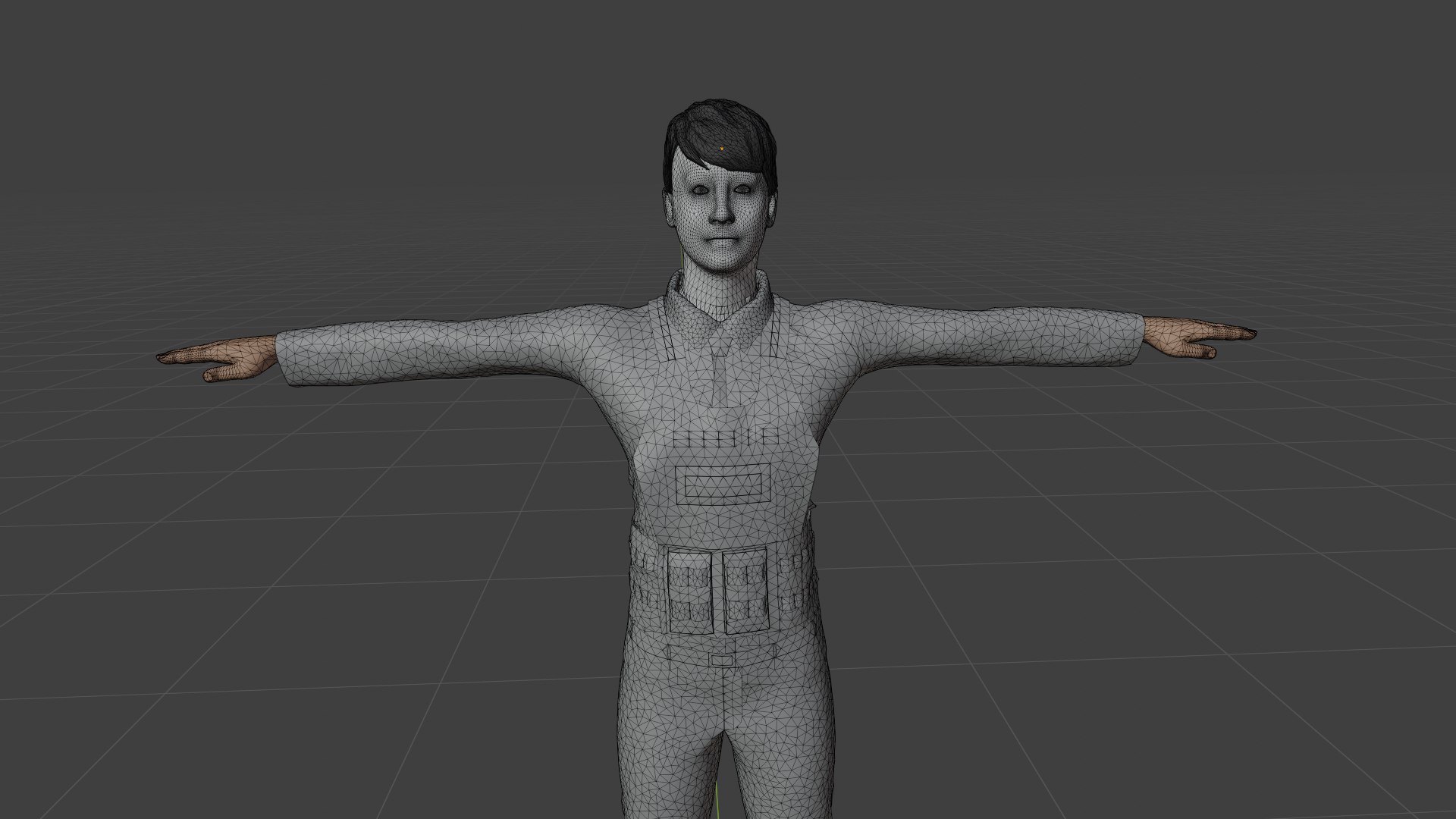 Security Guard Model - TurboSquid 2021557