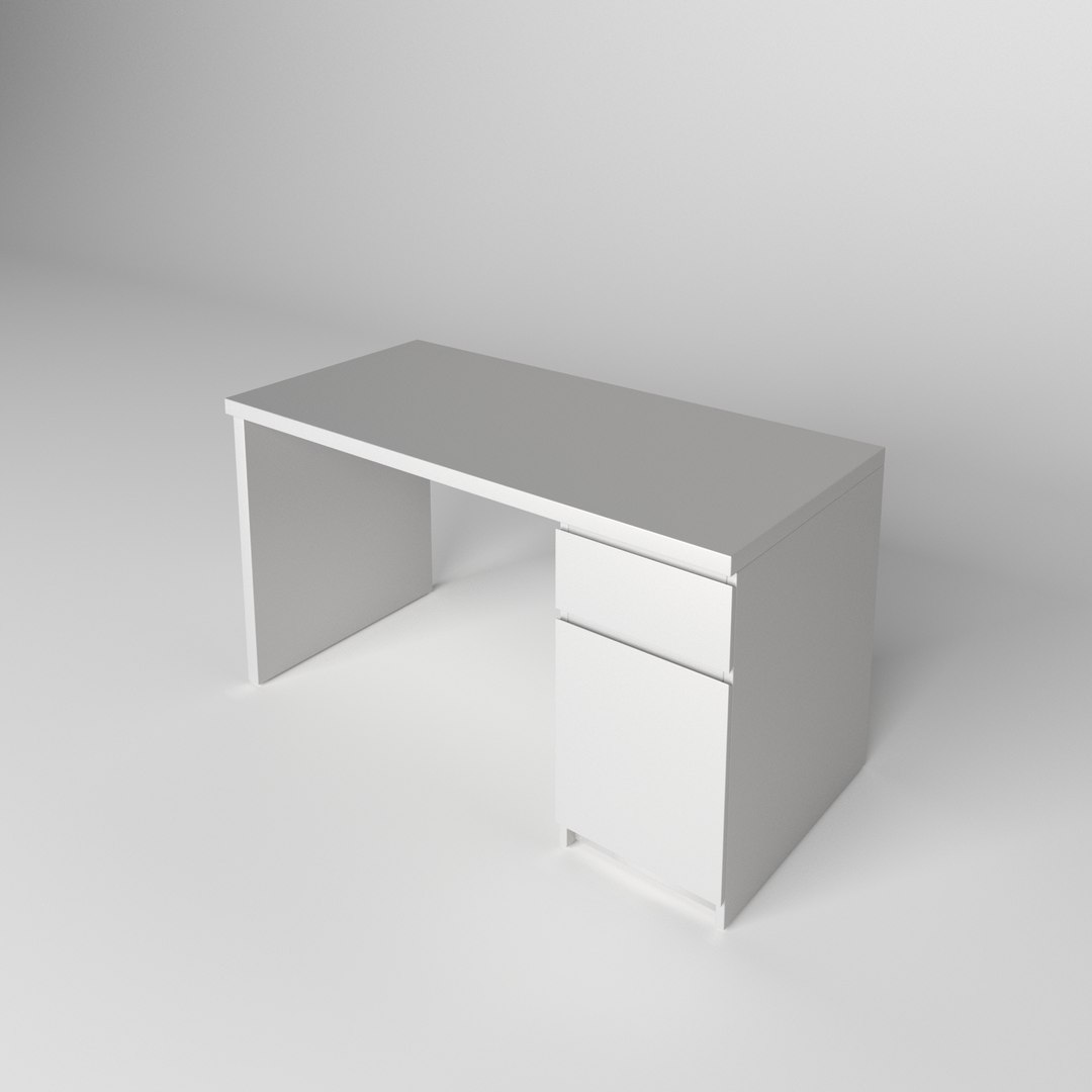 Free Modern Desk Table Model - TurboSquid 1786303