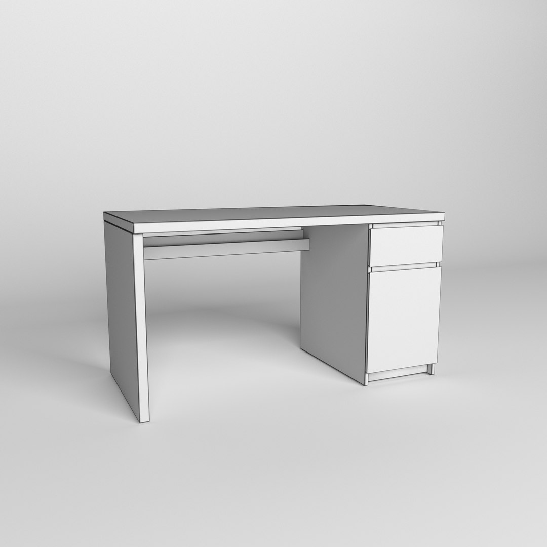 Free Modern Desk Table Model - TurboSquid 1786303