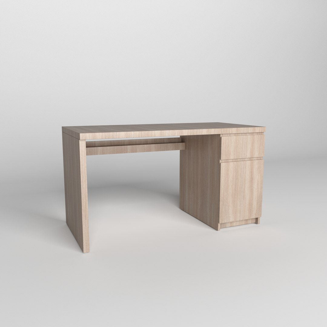 Free Modern Desk Table Model - TurboSquid 1786303