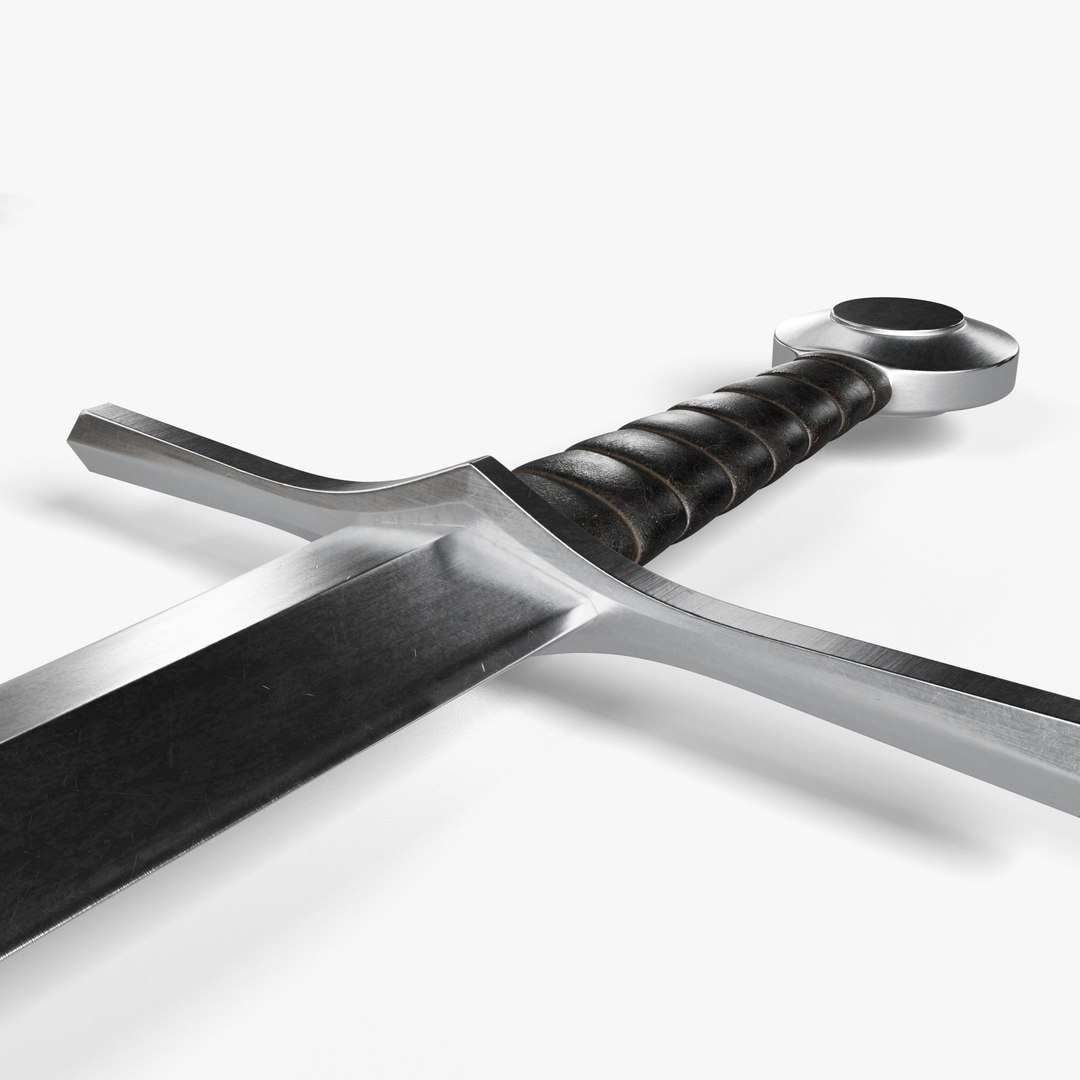 Medieval Sword 05 Plus Old Texture And Sheath 3D Model - TurboSquid 2043089