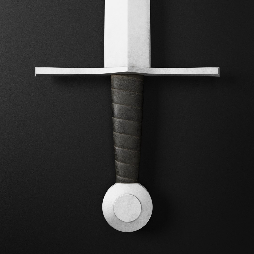 Medieval Sword 05 Plus Old Texture And Sheath 3D Model - TurboSquid 2043089