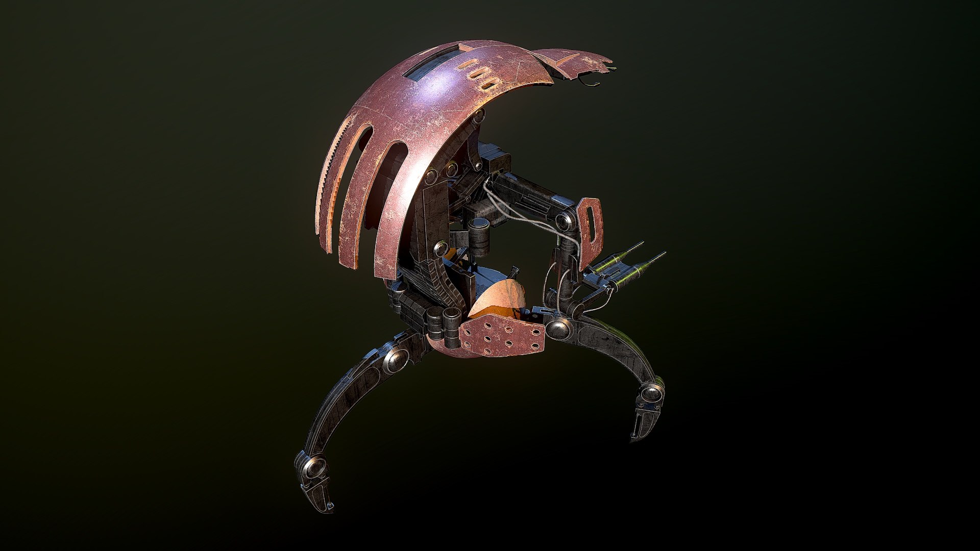 3D Droideka Star Wars - TurboSquid 2050582