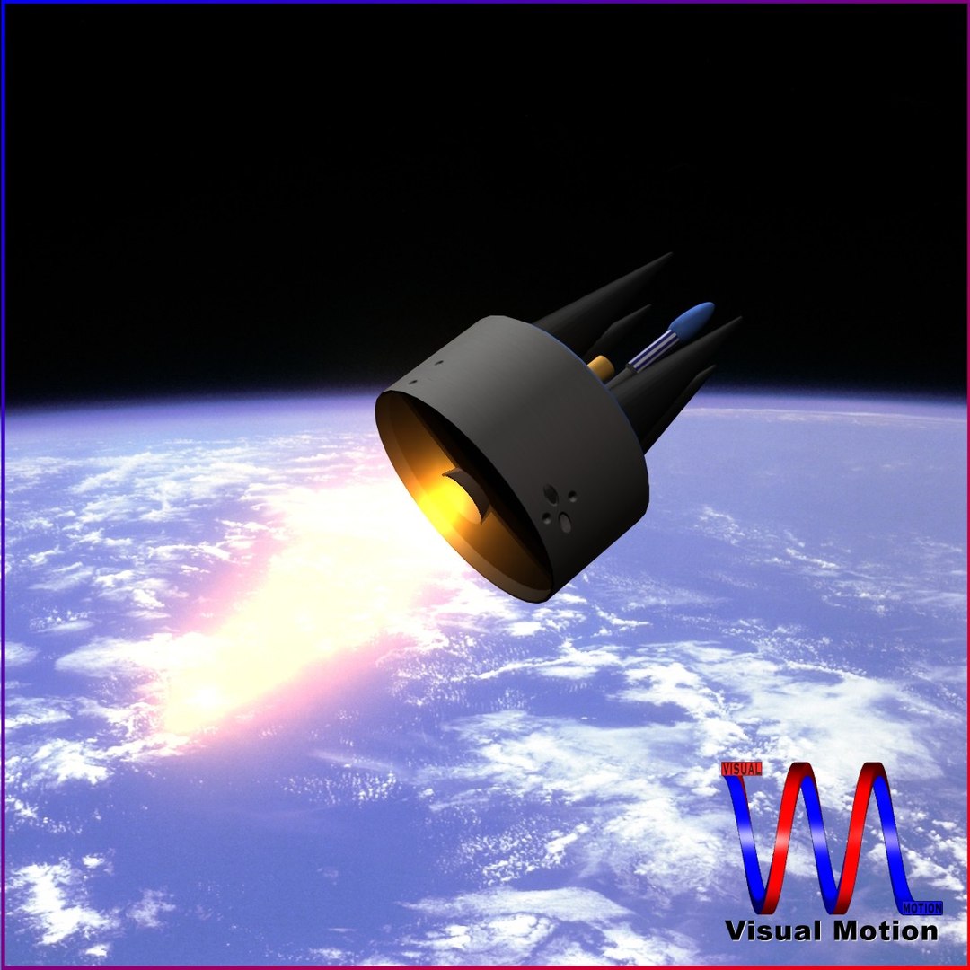 Chinese Ballistic Missile Jl-2 3d 3ds