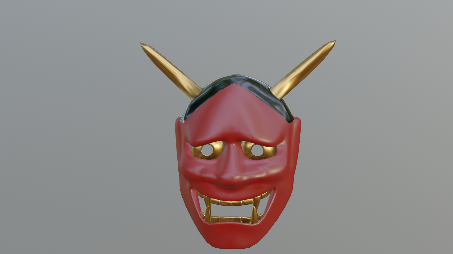 Kabuki Mask 3D Model - TurboSquid 1543077