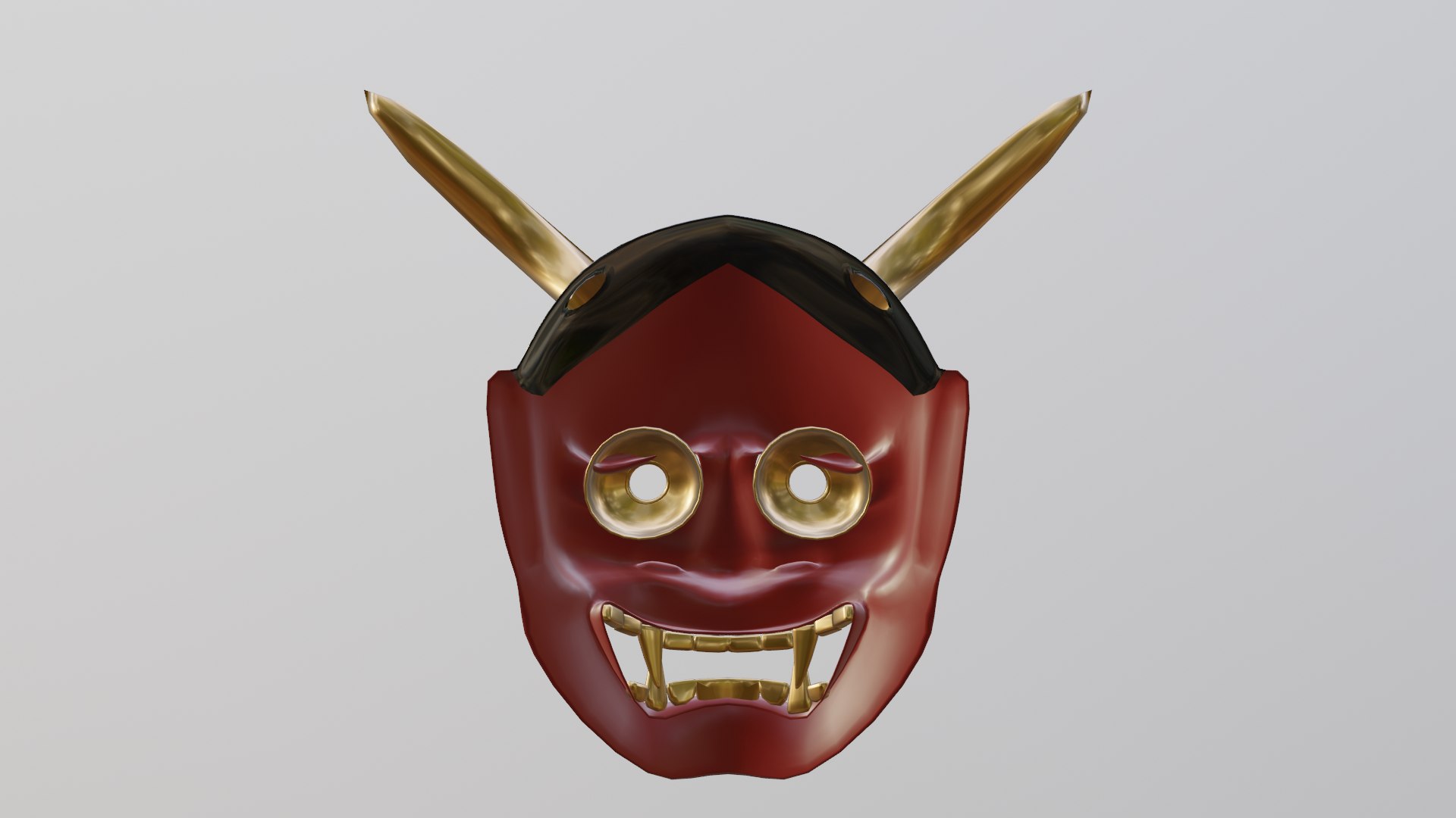 Kabuki Mask 3D Model - TurboSquid 1543077