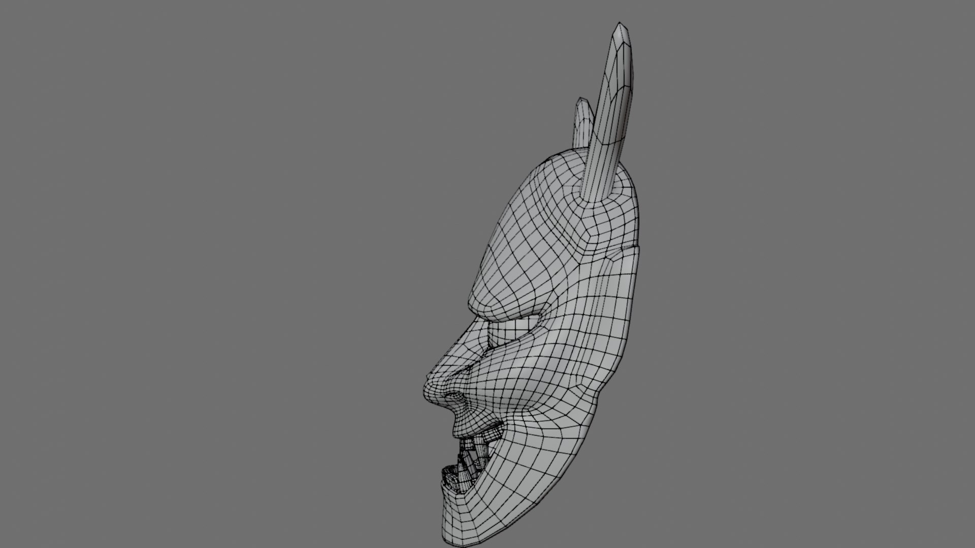 Kabuki Mask 3D Model - TurboSquid 1543077