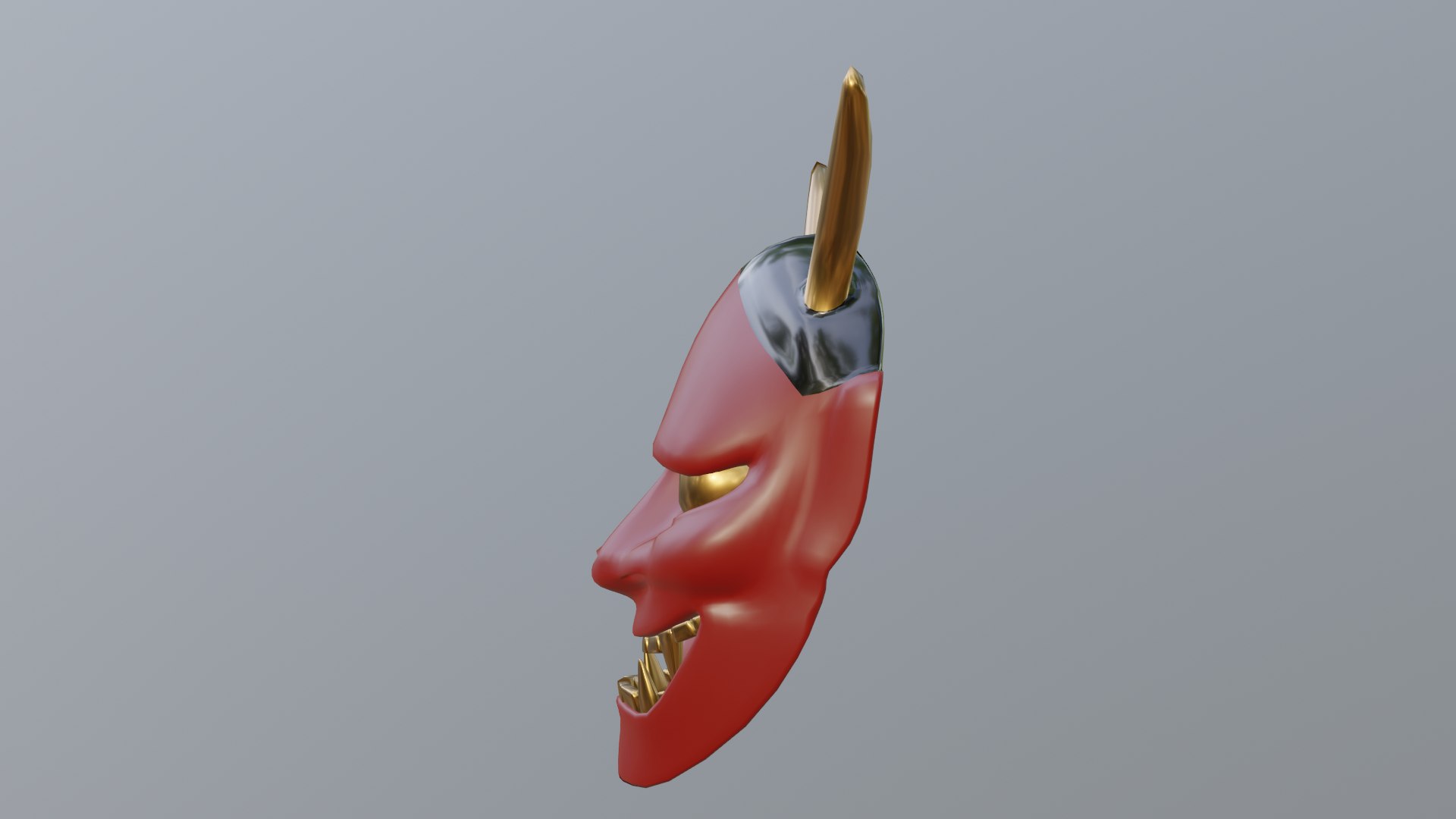 Kabuki Mask 3D Model - TurboSquid 1543077